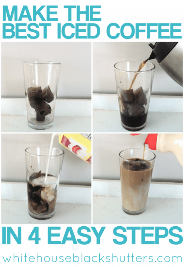 Make the Best Iced Coffee in 4 Easy Steps - white house black shutters