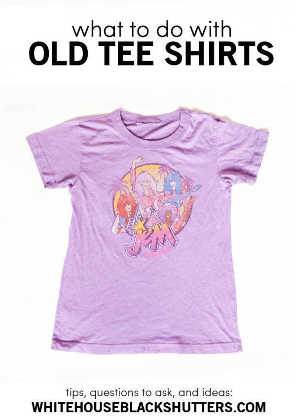 What to Do with Old T Shirts