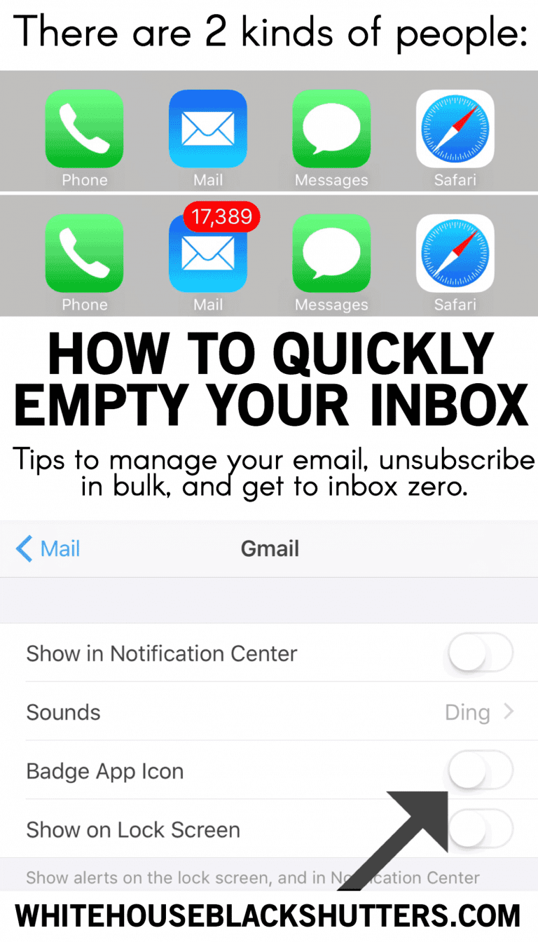 How to Quickly "Empty" Your Email Inbox